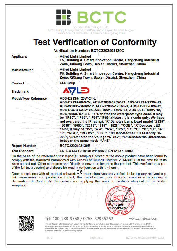 LED Strip Light Certification: Global Standards & Guide